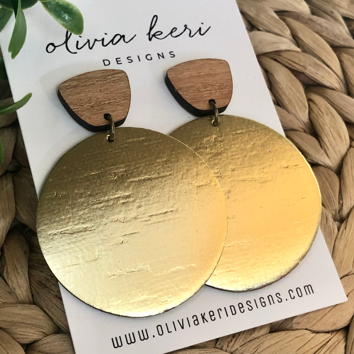 Everly - Gold – Olivia Keri Designs